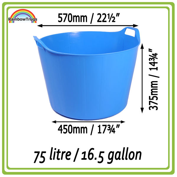 Rainbow Trug Sizes and Colours - rainbowtrugs.com