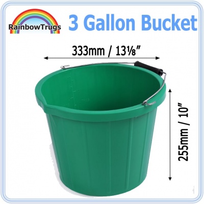 British Made 3 Gallon Buckets | Rainbow Trugs®
