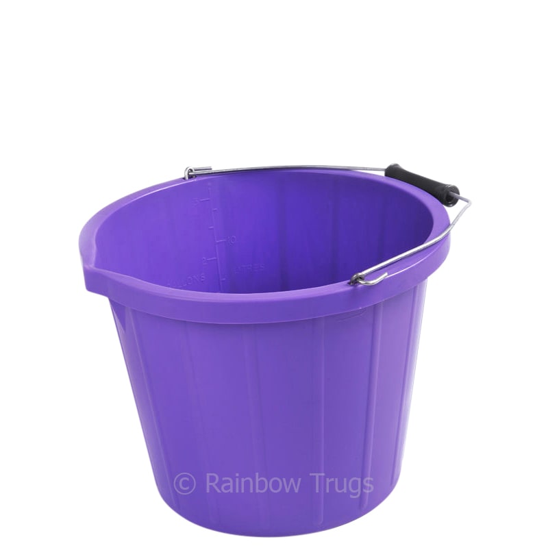 Coloured 3 Gallon Bucket - PURPLE | Rainbow Trugs®